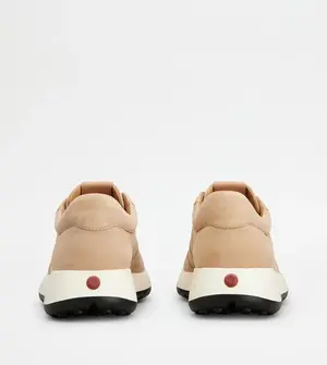 TOD'S Lace-up Low-top Sneakers - Nude