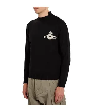 VIVIENNE WESTWOOD Intarsia Wool Jumper