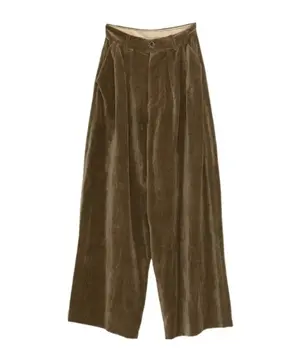 UMA WANG Button-fastening Pleated Trousers - Brown