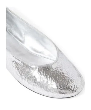 Gimaguas Metallic Effect Ballerina Flats