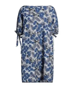 Max Mara Flared Floral-print Poplin Dress