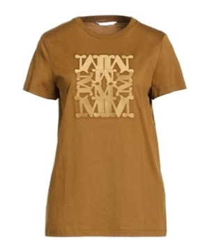 Max Mara Crew-neck Short-sleeve T-shirt - Brown