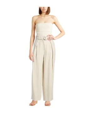 Max Mara Loose Straight-leg Pants - Nude