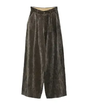 UMA WANG Pleated Trousers - Dark Grey
