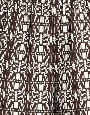Max Mara Geometric Print Wide-leg Shorts