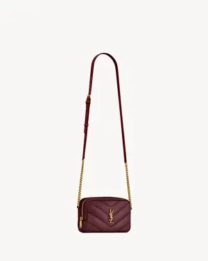 Saint Laurent Loulou Mini Camera Bag In Lambskin