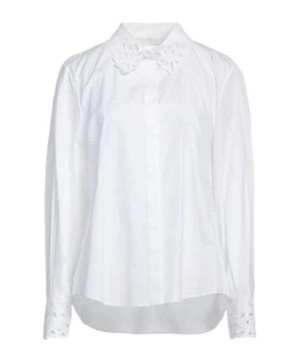 Chloé Long-sleeve Shirt With Embroidered Details