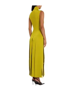 Alaïa Stretch Fineknit Maxi Dress