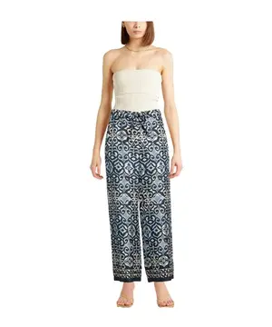 Max Mara Printed Wide-leg Trousers