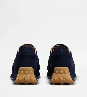 TOD'S Suede Sneakers With Embossed Logo