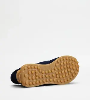TOD'S Suede Sneakers With Embossed Logo