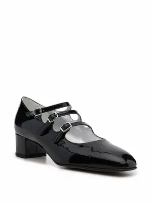 CAREL Kina Triple Strap Mary Janes Pumps