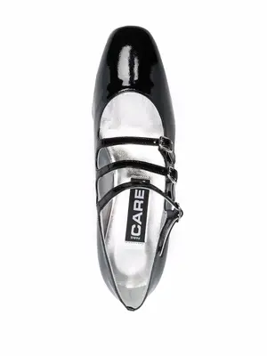 CAREL Kina Triple Strap Mary Janes Pumps