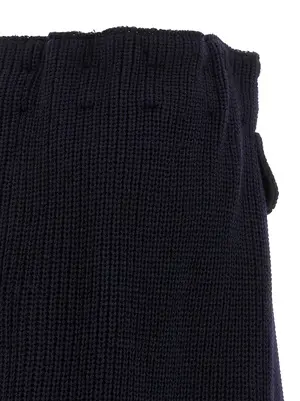 Prada Wool Knit Midi Skirt