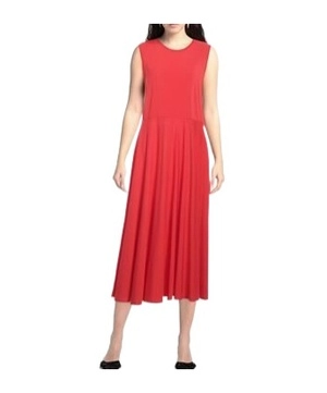 Max Mara Crew-neck Sleeveless Dress