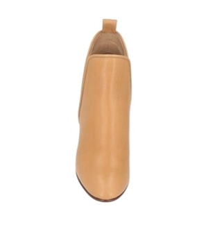 Chloé Minimal Solid-color Ankle Boots - Nude