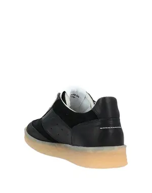 MAISON MARGIELA Low-top Suede And Leather Sneakers