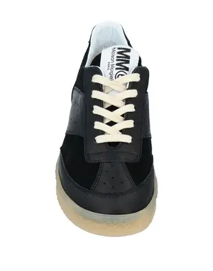 MAISON MARGIELA Low-top Suede And Leather Sneakers