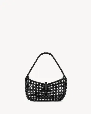 Saint Laurent Le 5 A 7 Shoulder Bag - Black