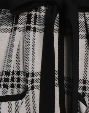 Max Mara Plaid Wool Lightweight Knit Sweater