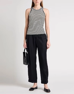 Brunello Cucinelli Striped Sleeveless Top