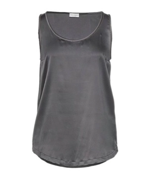 Brunello Cucinelli Sleeveless Satin Top
