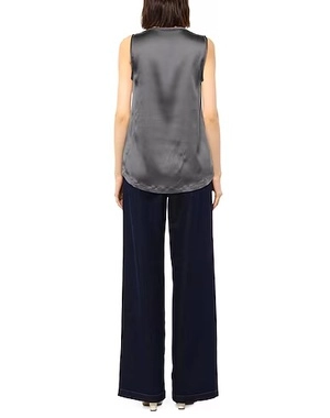 Brunello Cucinelli Sleeveless Satin Top