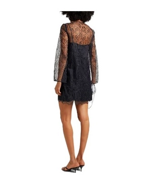Max Mara Embroidered Organza Dress
