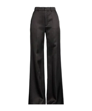 Chloé High-waisted Shiny Flared Tailored Trousers