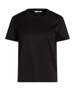 Max Mara Crew-neck Short-sleeve T-shirt - Black