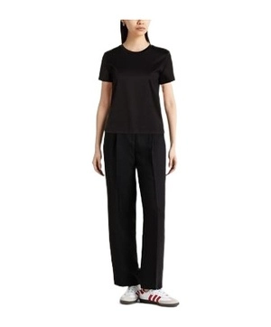 Max Mara Crew-neck Short-sleeve T-shirt - Black