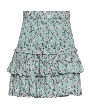 Isabel Marant Étoile High-waisted Tiered Floral Print Mini Skirt - Gray