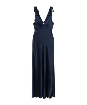REFORMATION Pernille Dress With V-neck And Tie Straps