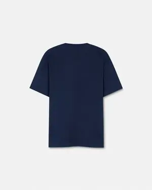 Versace Embroidered-medusa Head T-shirt