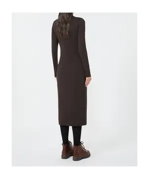 Max Mara Long-sleeved Wool Dress