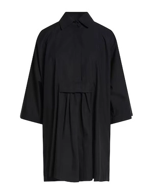 Max Mara Solid Color Mini Shirt Dress