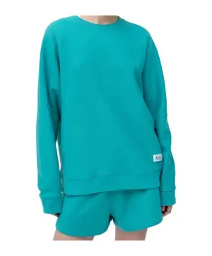 SPORTY  RICH Sporty & Rich Raglan Sleeve Crewneck Sweatshirt