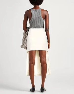 Sportmax Solid Color Flared Skirt
