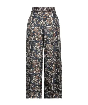 Max Mara Printed Premium Versatile Casual Pants - Black