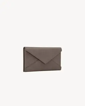 Saint Laurent Letter Large Wallet In Leather