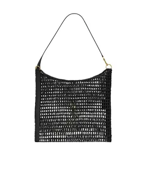 Saint Laurent Oxalis Logo Plaque Shoulder Bag