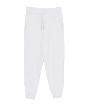 Eleventy Drawstring Cuffed Track Pants - Light Gray