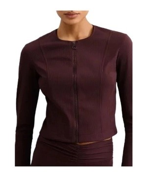 ERES Ribbed Zip-front Jacket