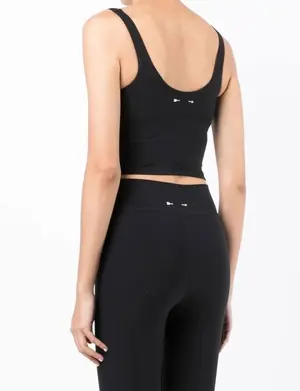 The Upside Tess Logo-print Sleeveless Top