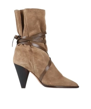 Isabel Marant Étoile Plain Colour Ankle Boots - Brown