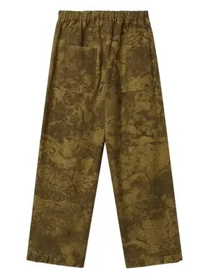 LOW CLASSIC Drawstring Camouflage Trousers