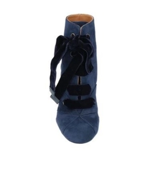 Chloé Minimalist Lace-up Ankle Boots