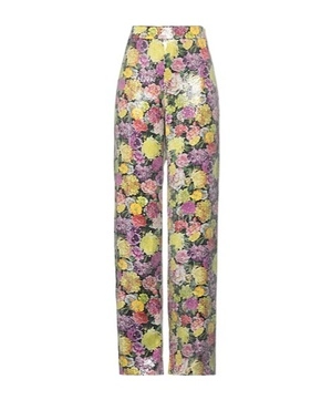 Max Mara Floral Print Sequin Trousers