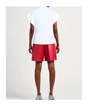 MAXCO. Short-sleeve Polo Shirt With Brand Logo And Side Slits