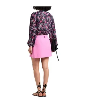 Isabel Marant Étoile Multicolor Silk Blouse - Black